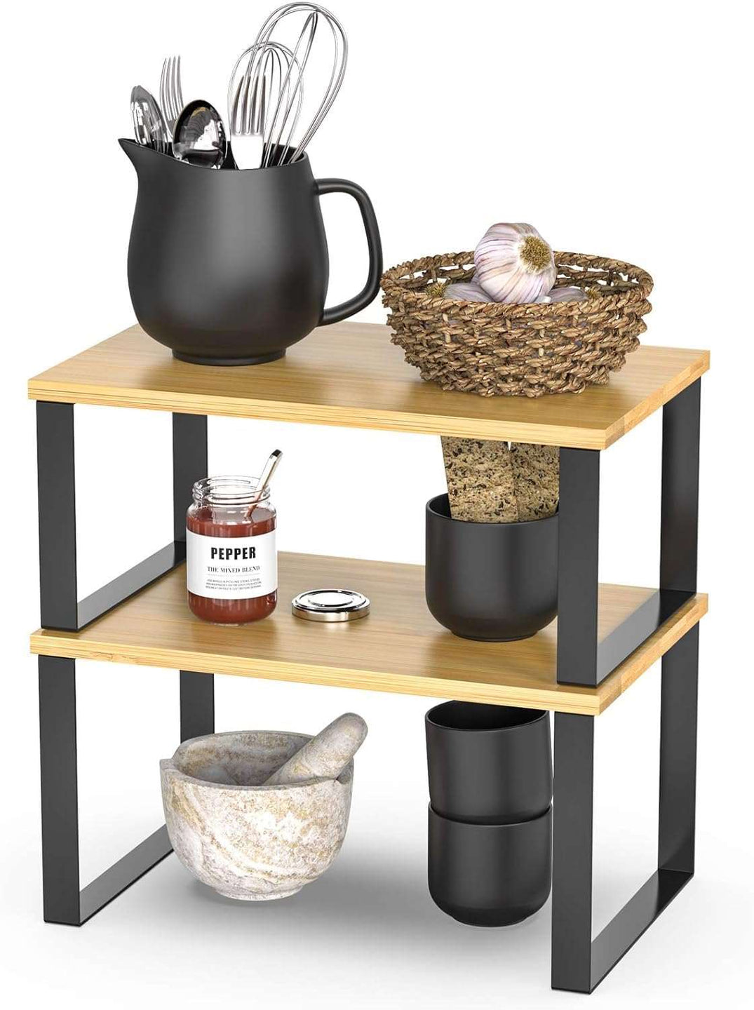 Kitchen Counter-Top Shelves, Storage organizer
