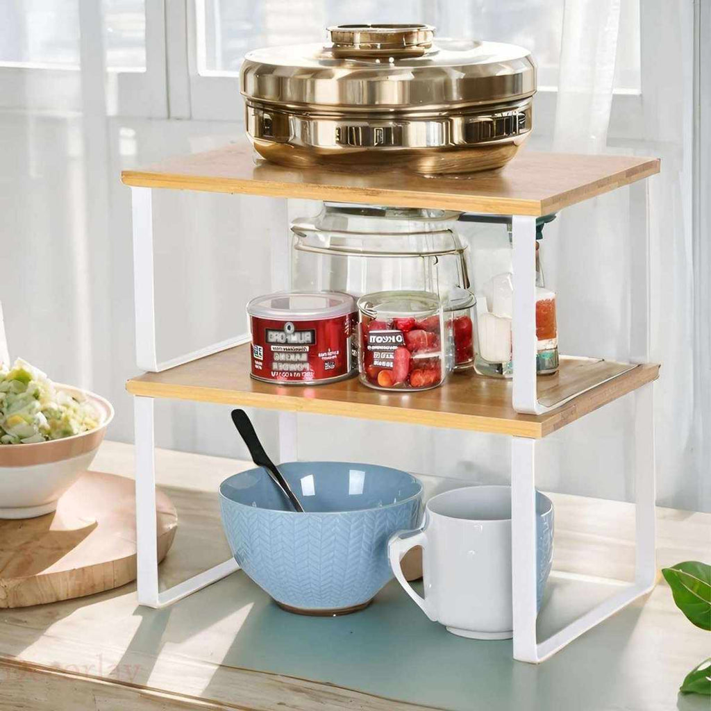 Kitchen Counter-Top Shelves, Storage organizer