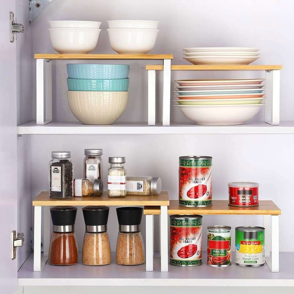 Kitchen Counter-Top Shelves, Storage organizer