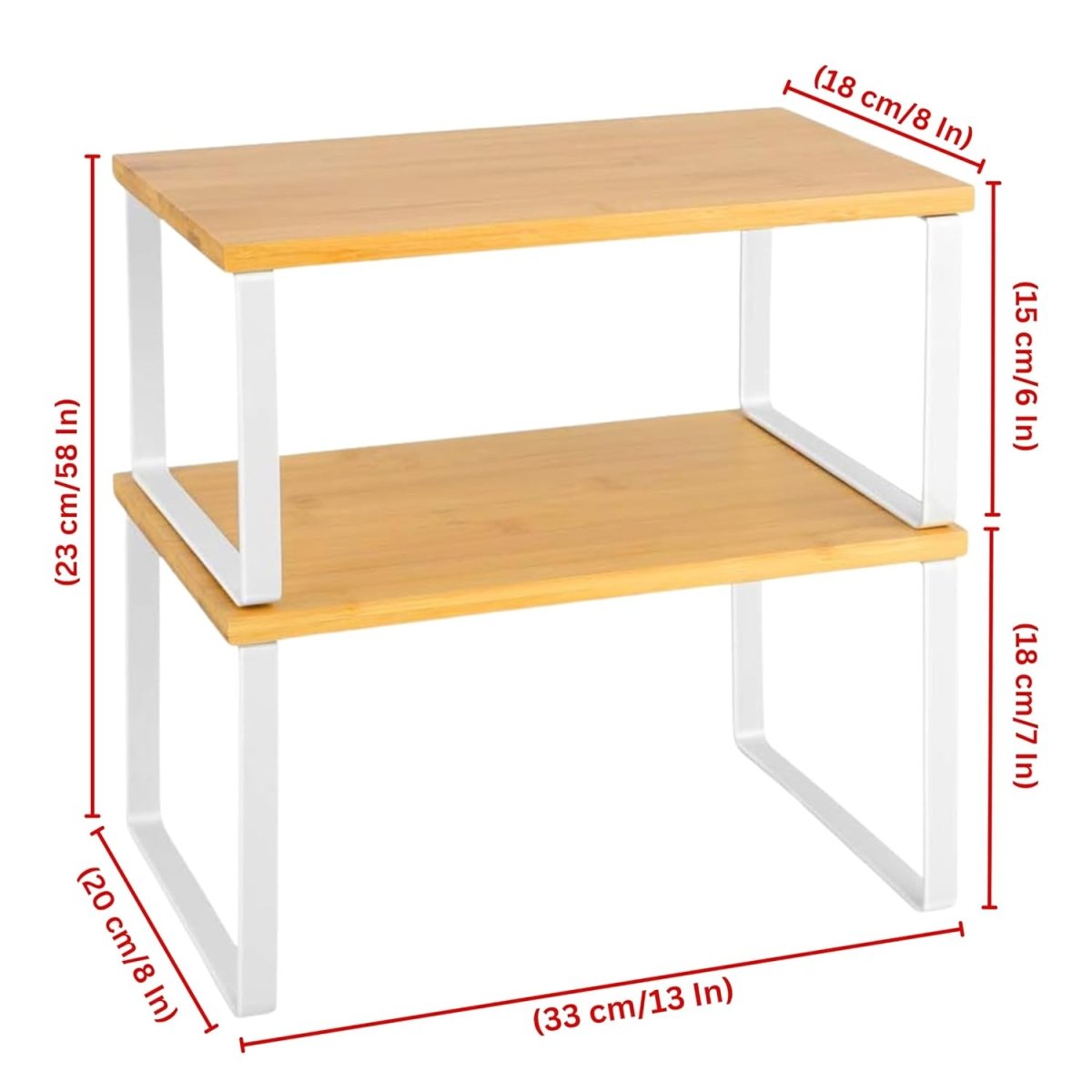 Kitchen Counter-Top Shelves, Storage organizer